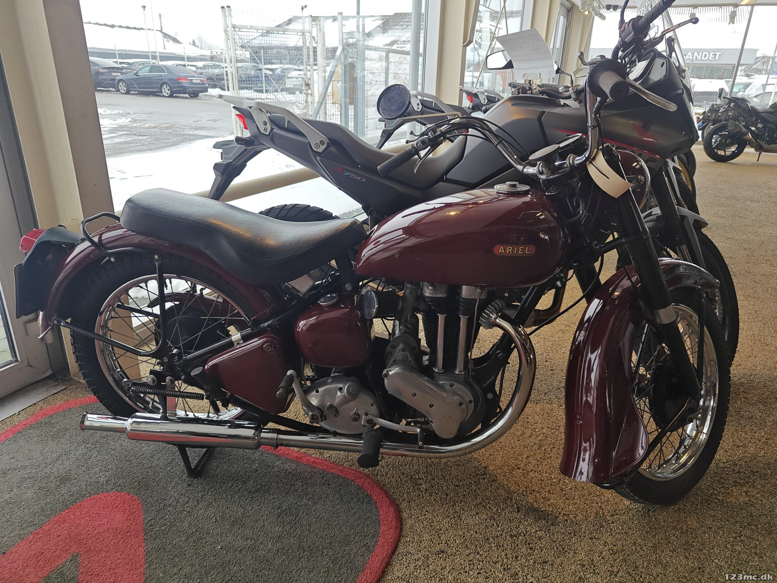 Brugt Ariel 500 Hunter Twin 1953 til salg - 123mc