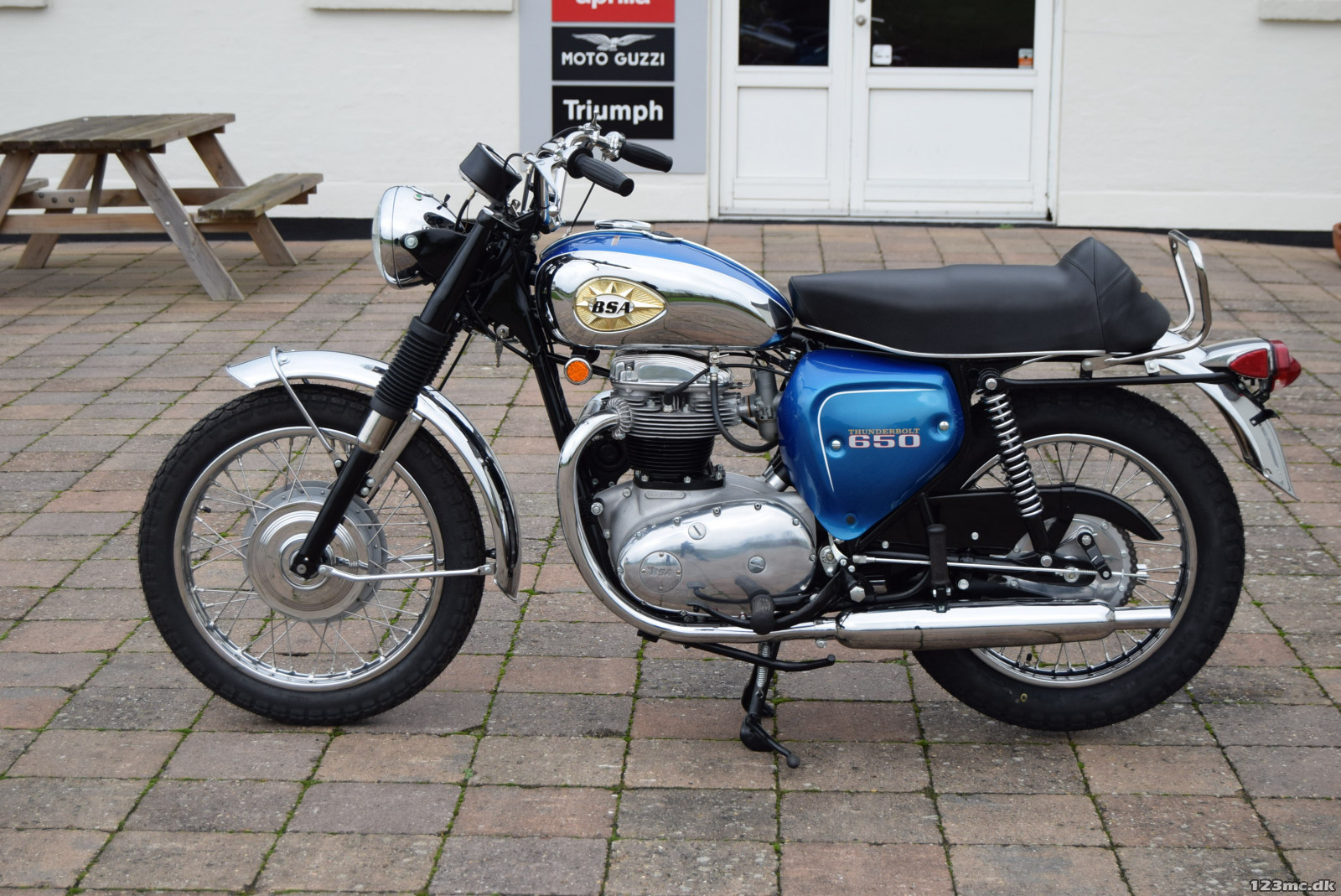 Brugt BSA A65 Thunderbolt Classic Bike 1970 til salg - 123mc