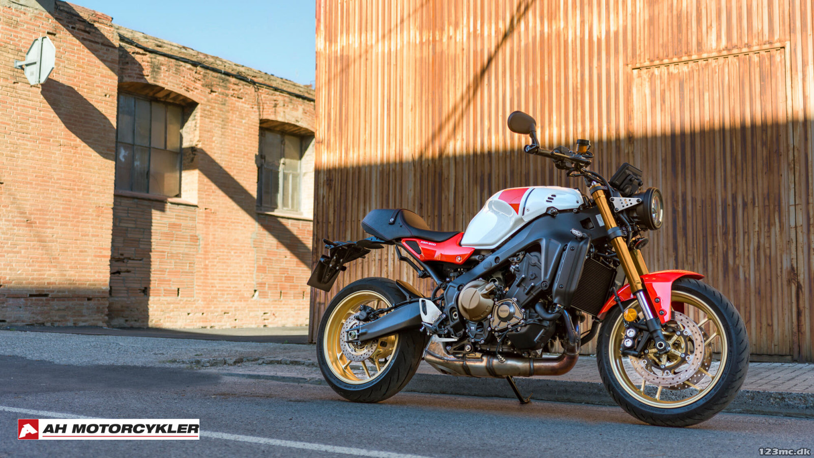 Ny Yamaha XSR 900 Legend Red 2025 til salg - 123mc